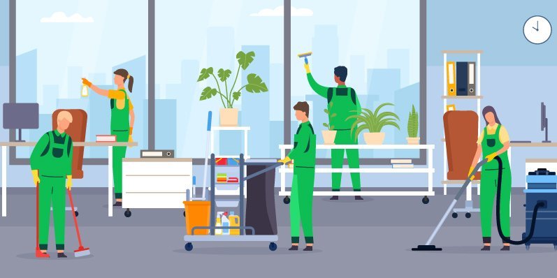 Commercial Cleaning Process In Sydney | Multi Cleaning