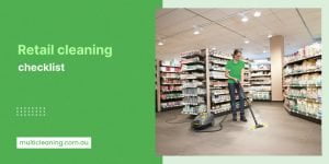 Retail Cleaning Checklist For Retail Store