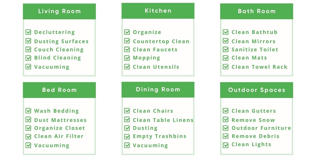 The Ultimate Winter Cleaning Checklist For An Organized Home