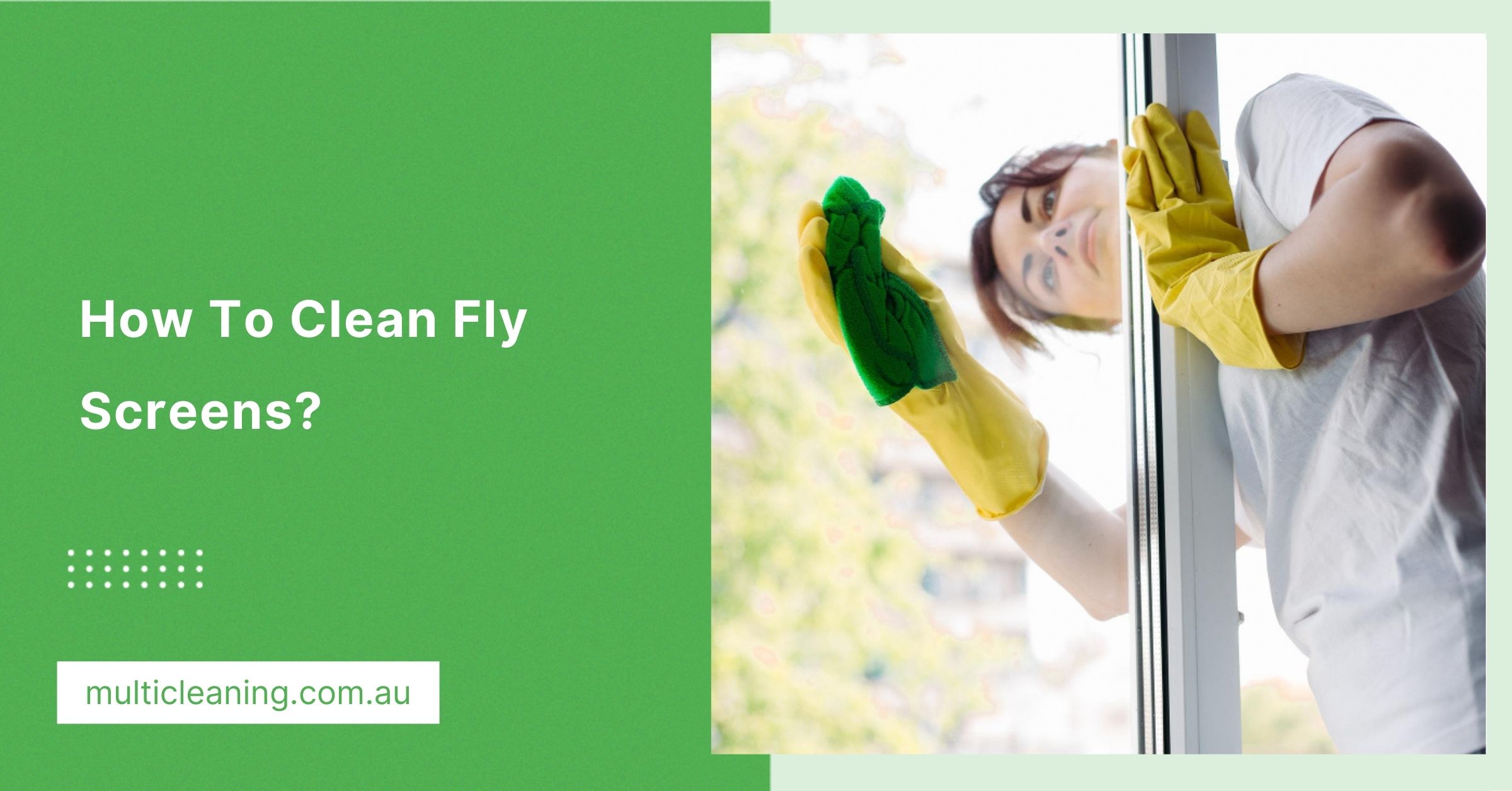 How To Clean Fly Screens? Step-by-Step Guide